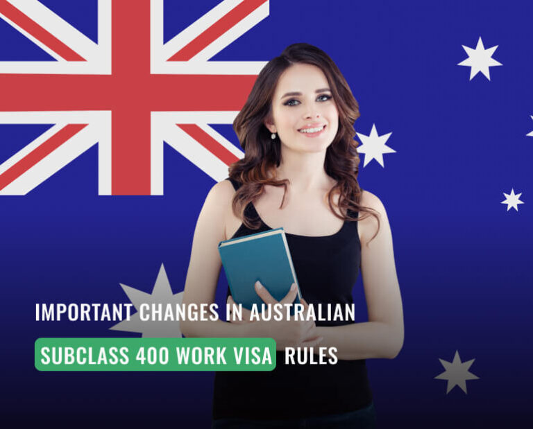 Important Changes in Australian Subclass 400 Work Visa Rules